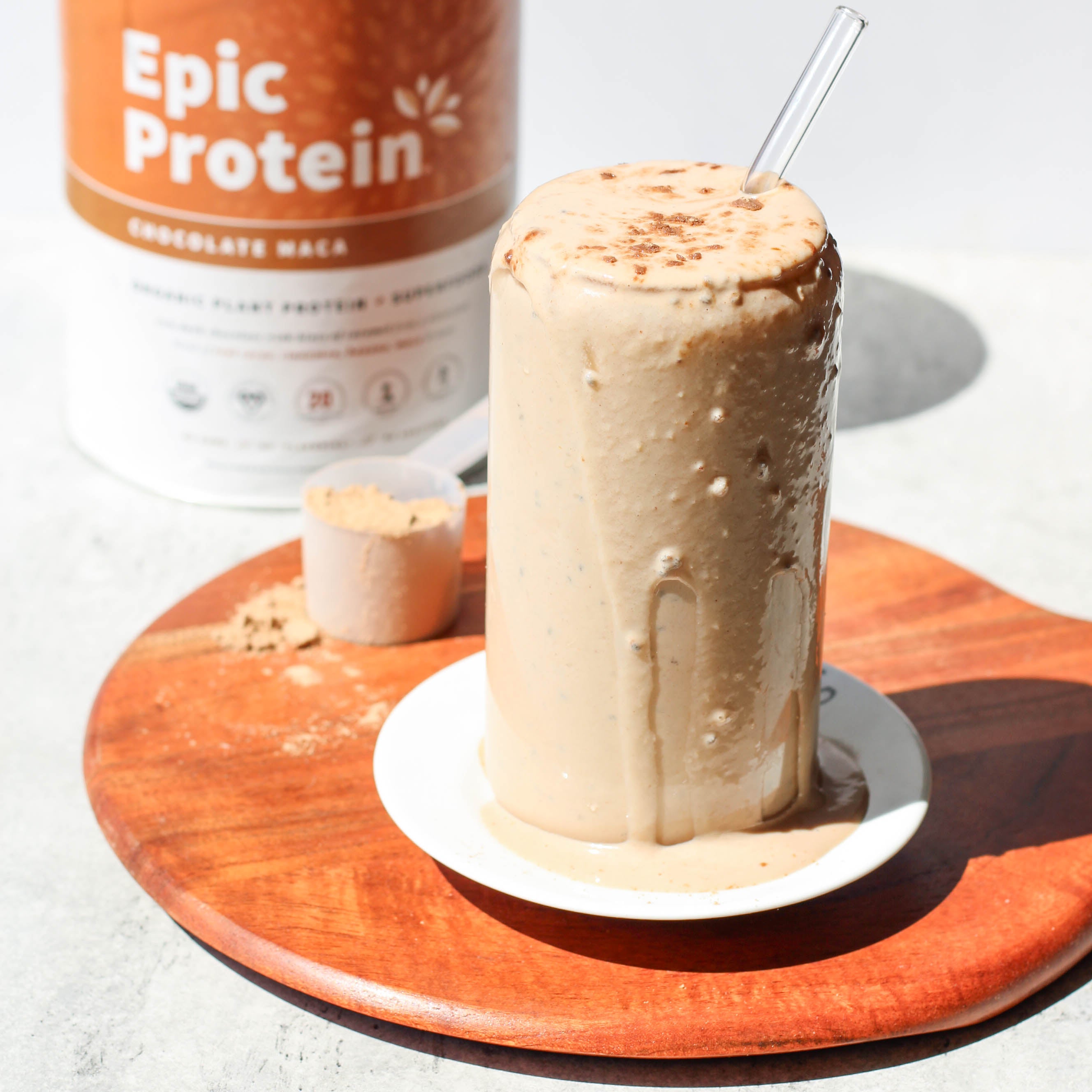 55 Gram Chocolate Protein Smoothie - Sprout Living