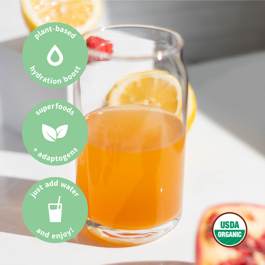Colorfuel Lemon Citrus Jar | Organic & Vegan - Sprout Living