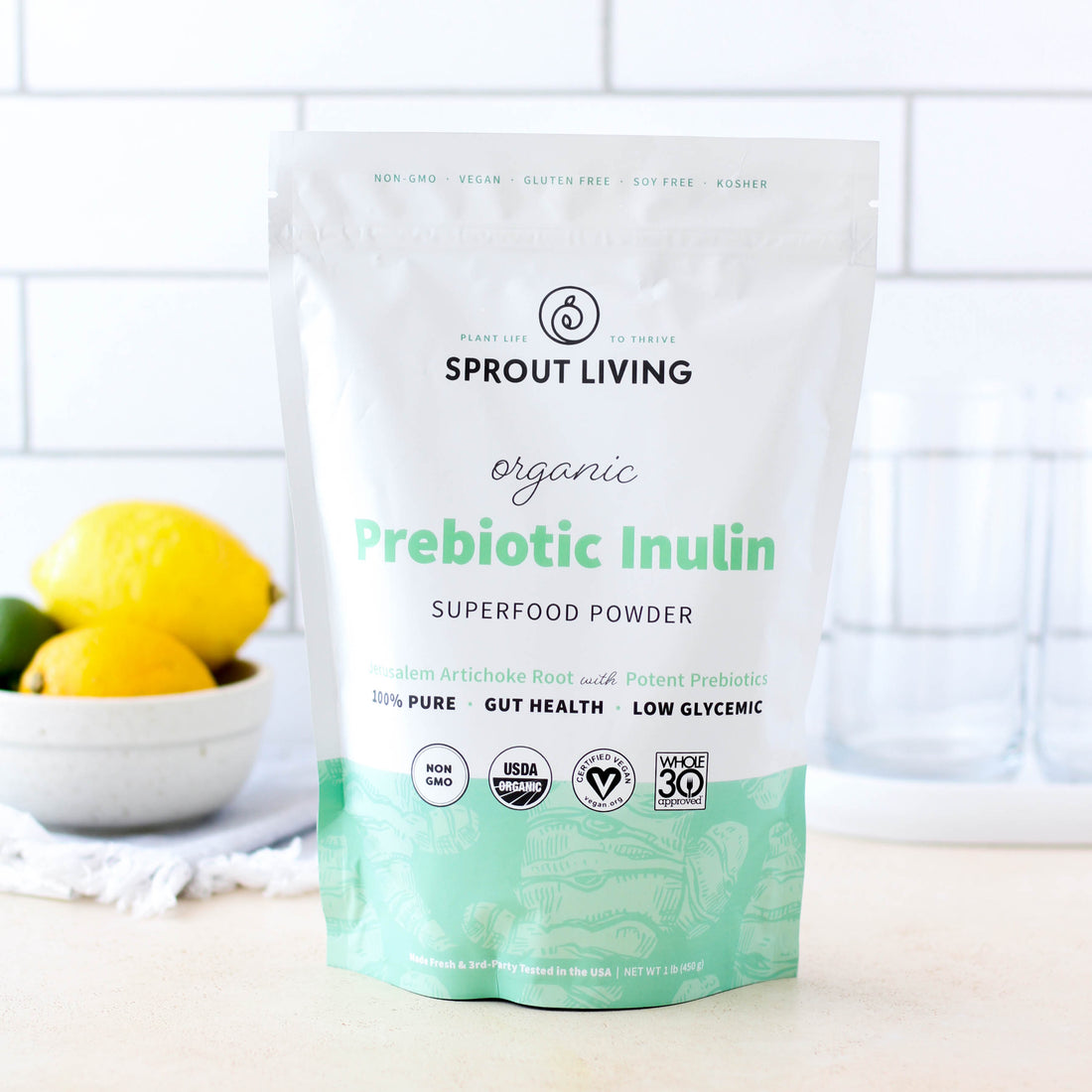 Inulin Superfood Powder, 1 lb - Sprout Living