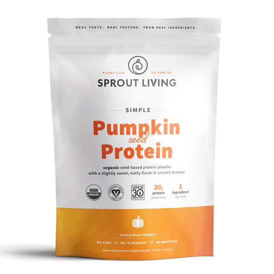 Organic Pumpkin Seed Protein. 100% Pure, Ultra-Clean, Additive-Free ...